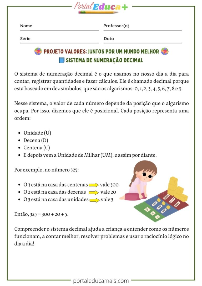 Sistema de Numeração Decimal: Entenda, Ensine e Encante Seus Alunos ...